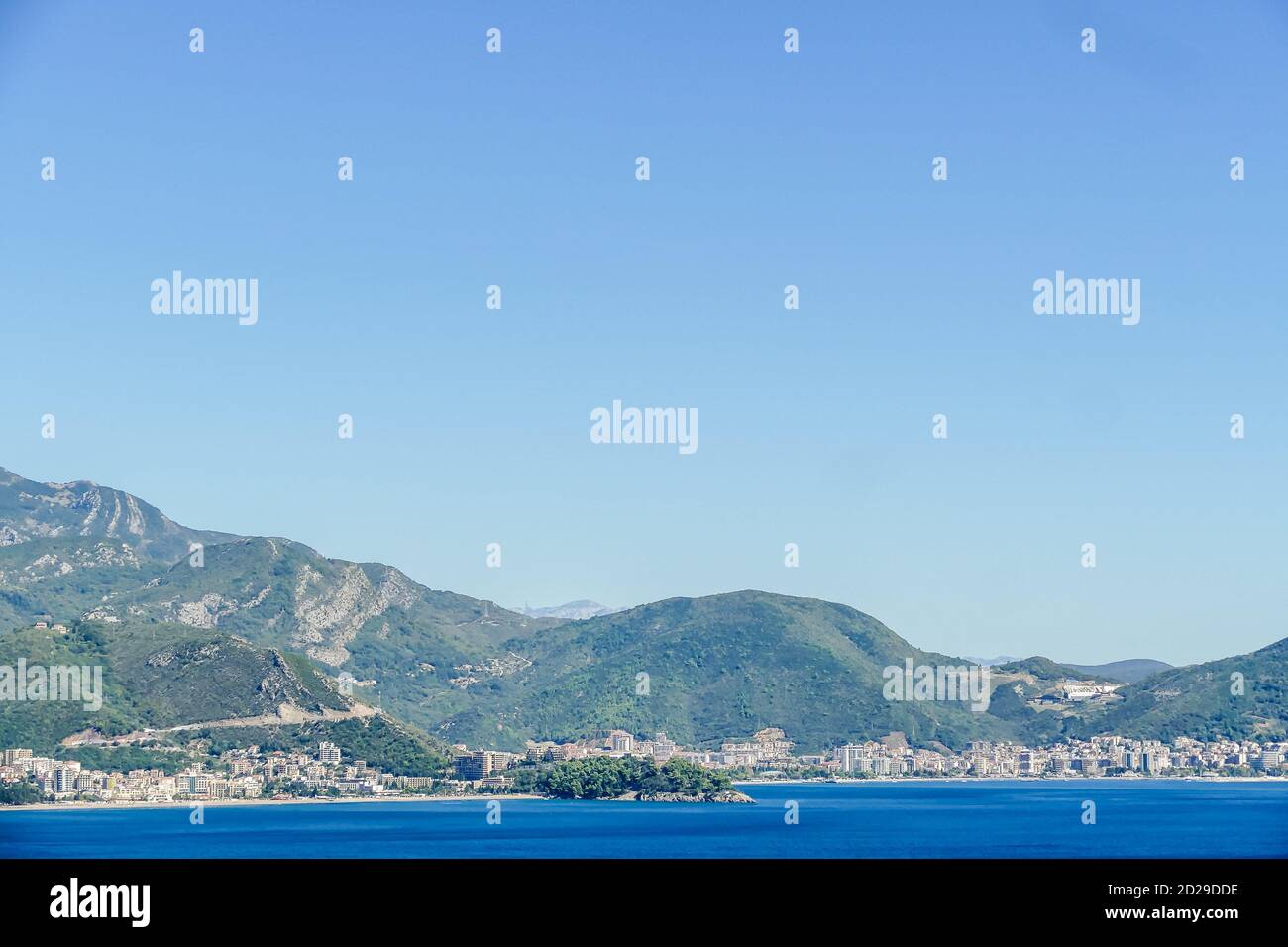 European Landscape View in Montenegro Stock Photo - Alamy