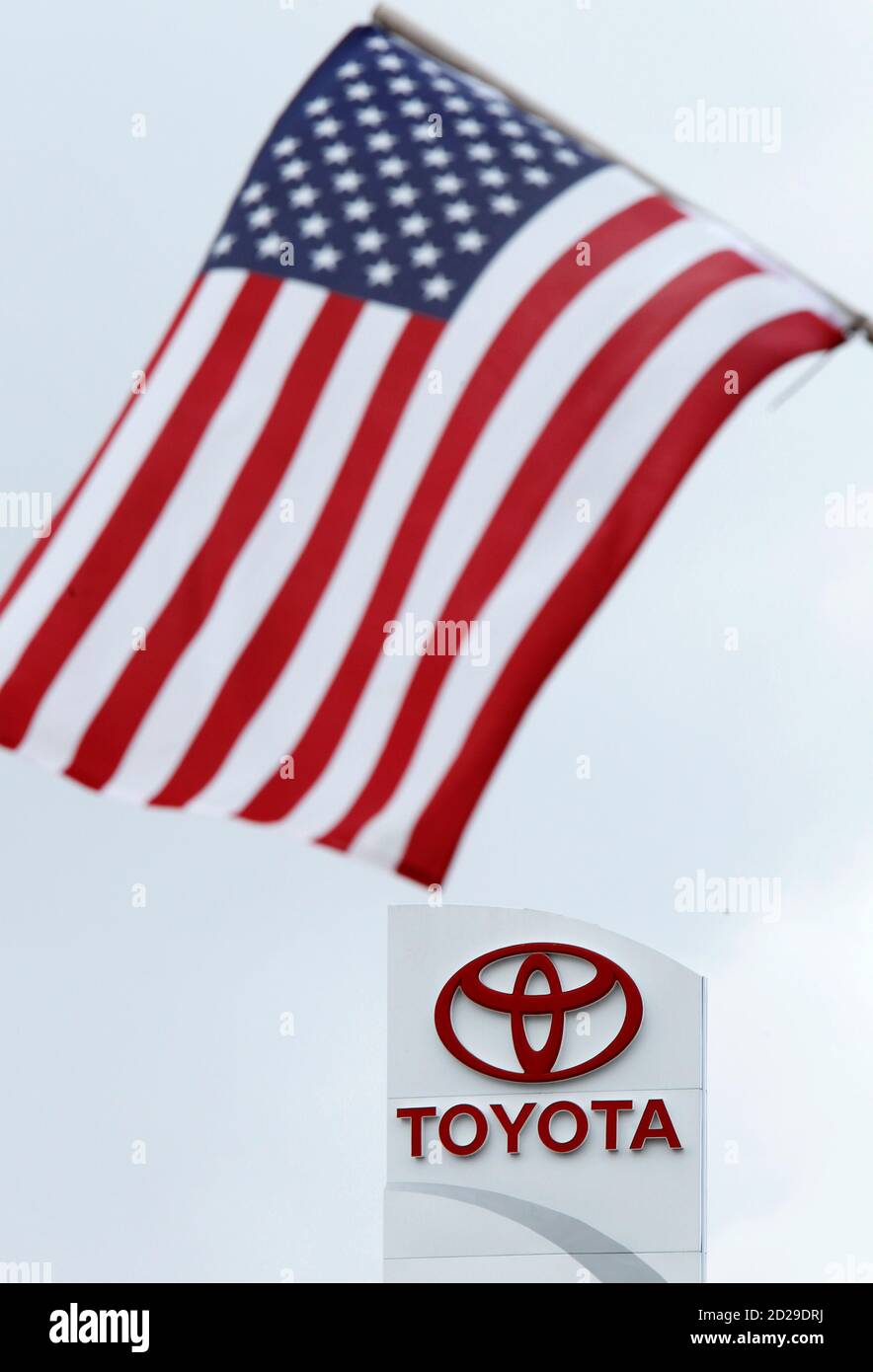Toyota sign hi-res stock photography and images - Alamy