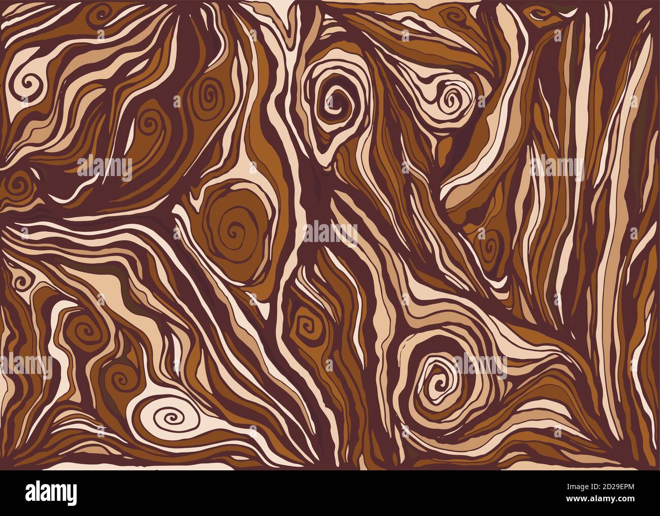 Melted chocolate sweet pattern design Stock Vector Image & Art - Alamy