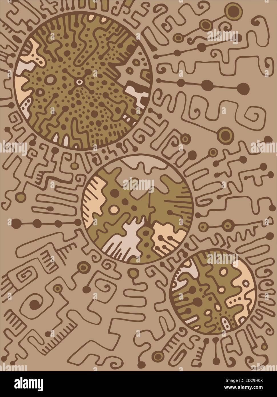 Abstract fantastic cyberpunk style hi-res stock photography and images ...