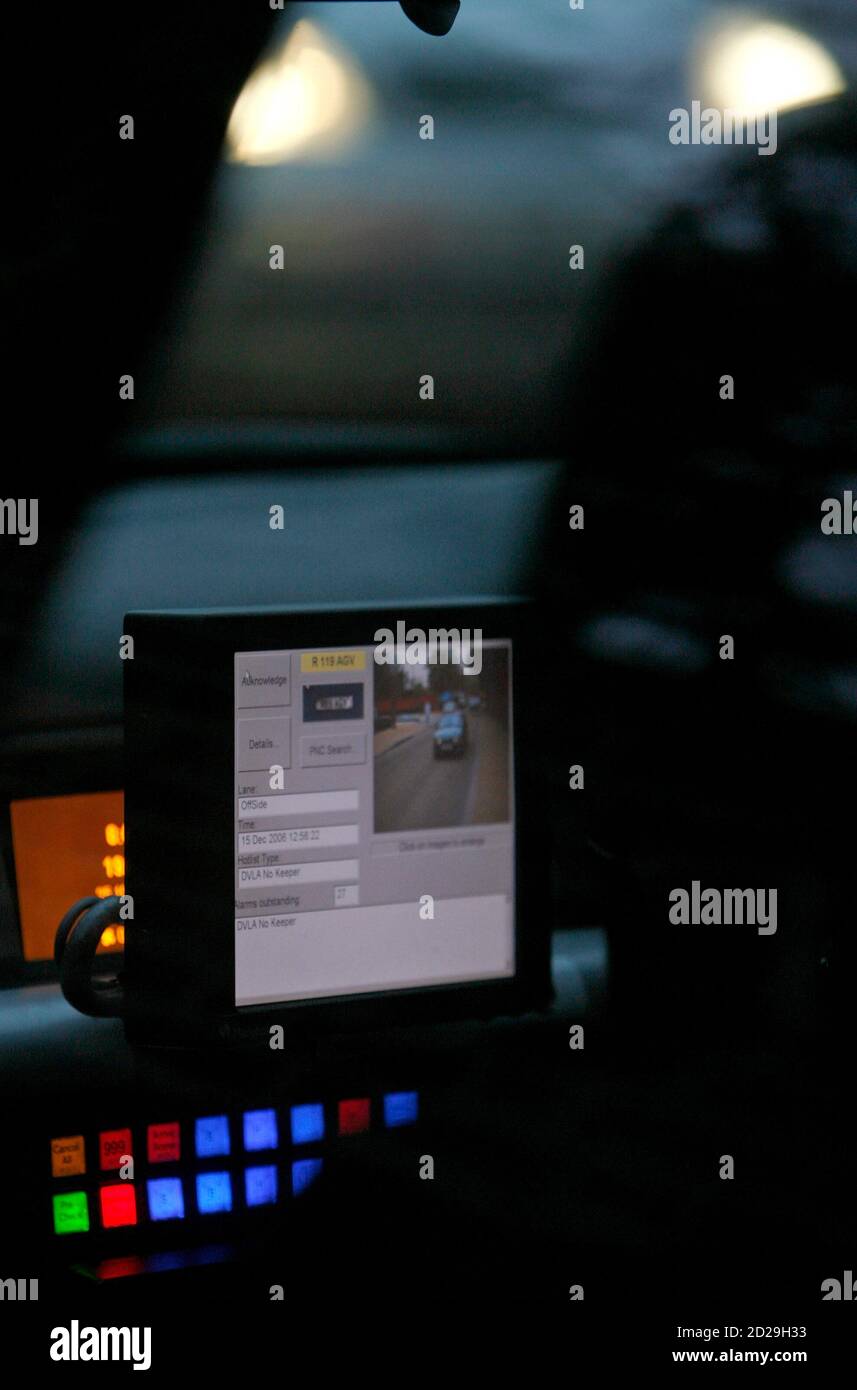 Police Number Plate Recognition High Resolution Stock Photography and ...