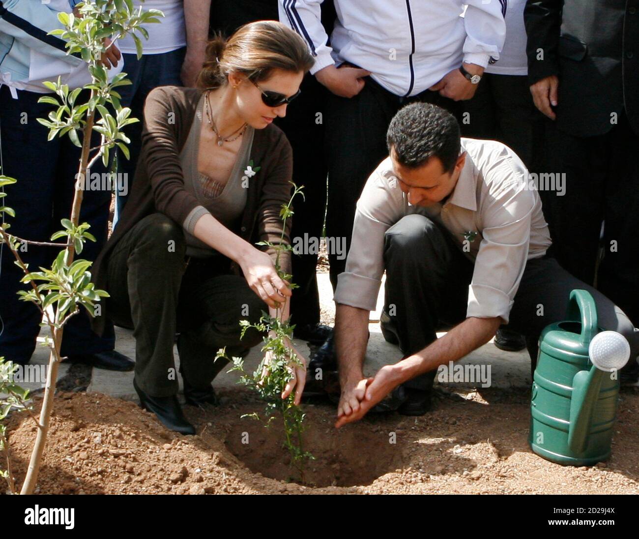 President syria al assad wife asma hi-res stock photography and images ...