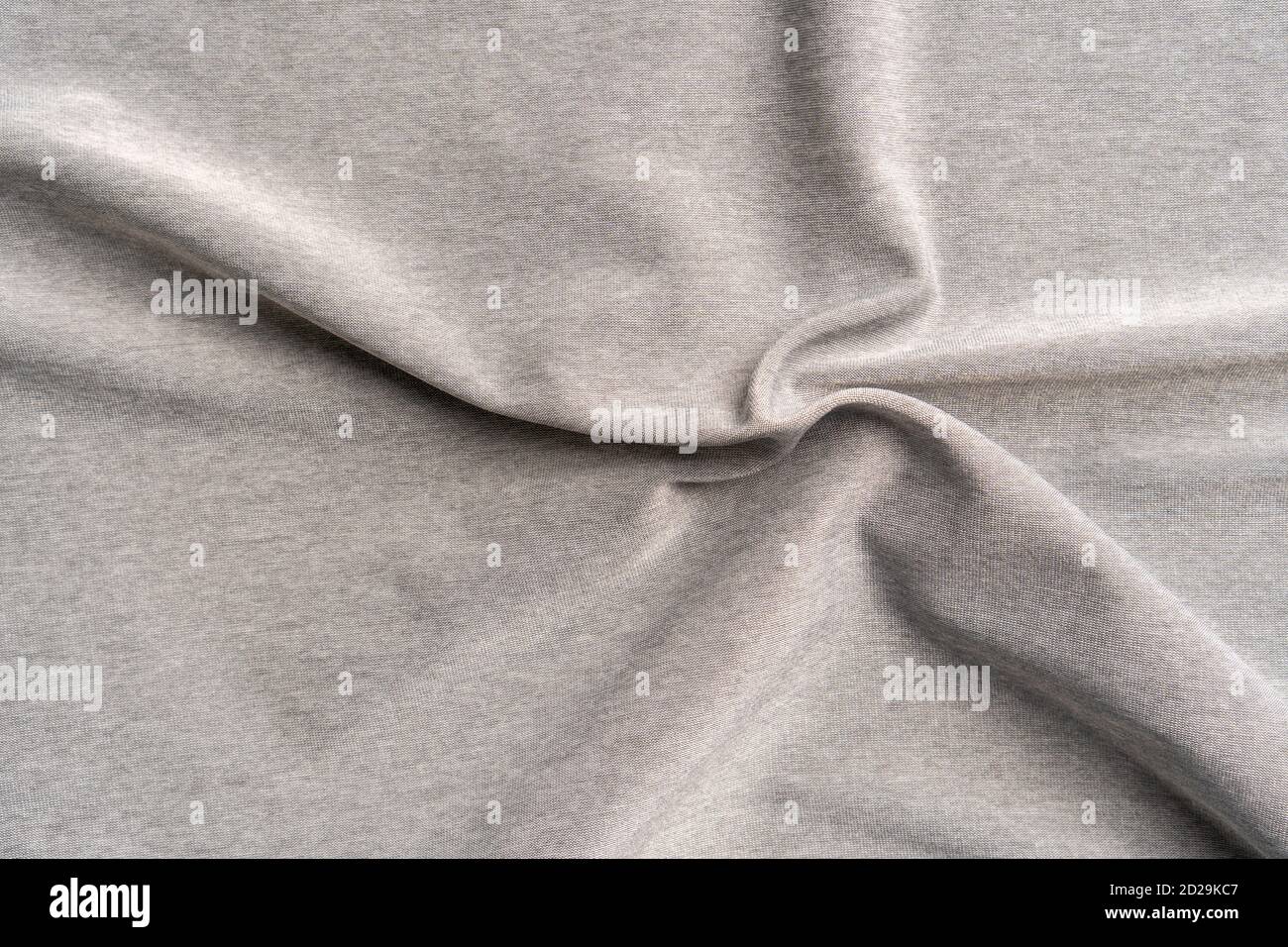 closeup synthetic crumpled polyester fiber textured background. Pleat ...