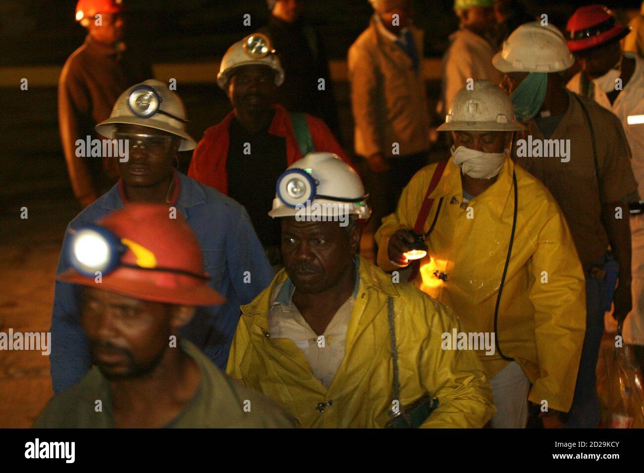 Black african miner hi-res stock photography and images - Alamy
