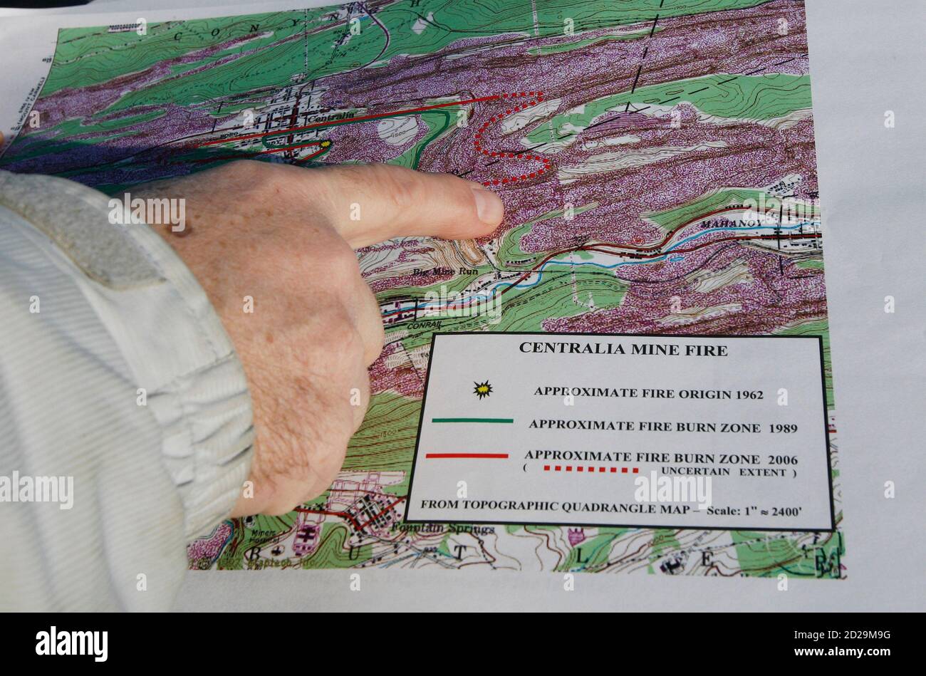 Centralia map hi-res stock photography and images - Alamy