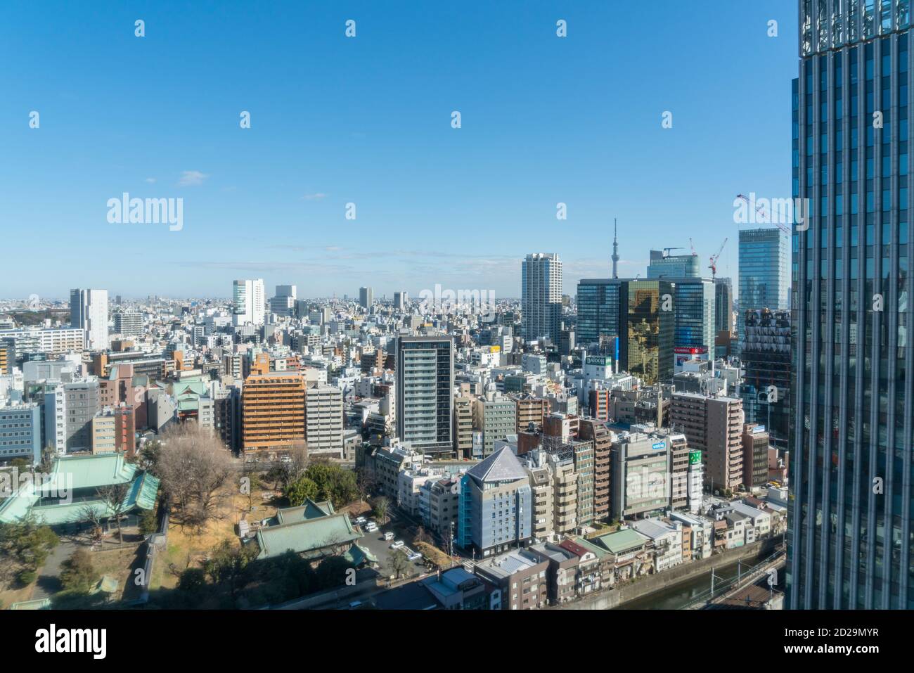 Cityscape of Ochanomizu district along the Kanda River Tokyo Stock ...