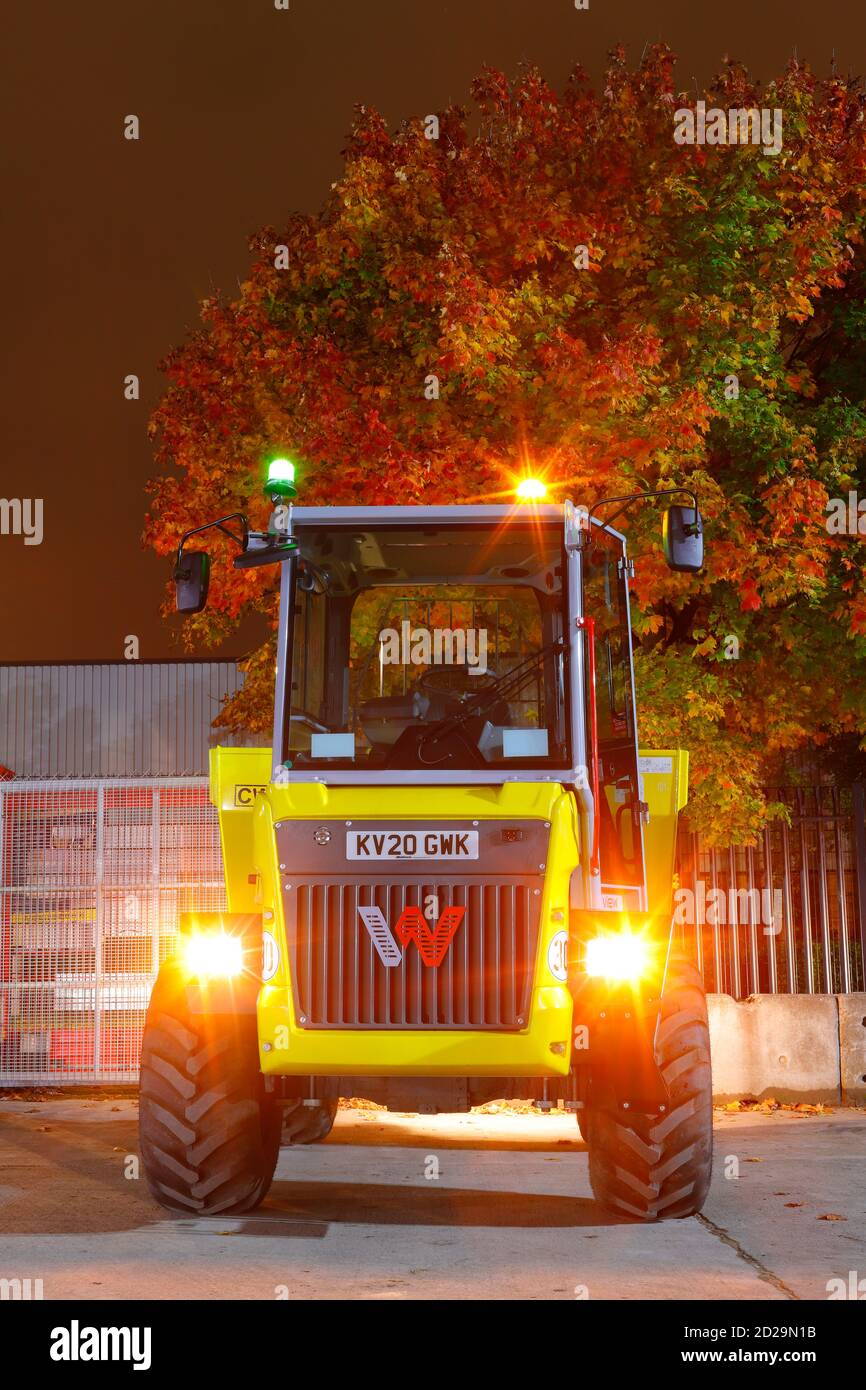 A Wacker Neuson DV90 Dual View 9 tonne dump truck with cab Stock Photo ...
