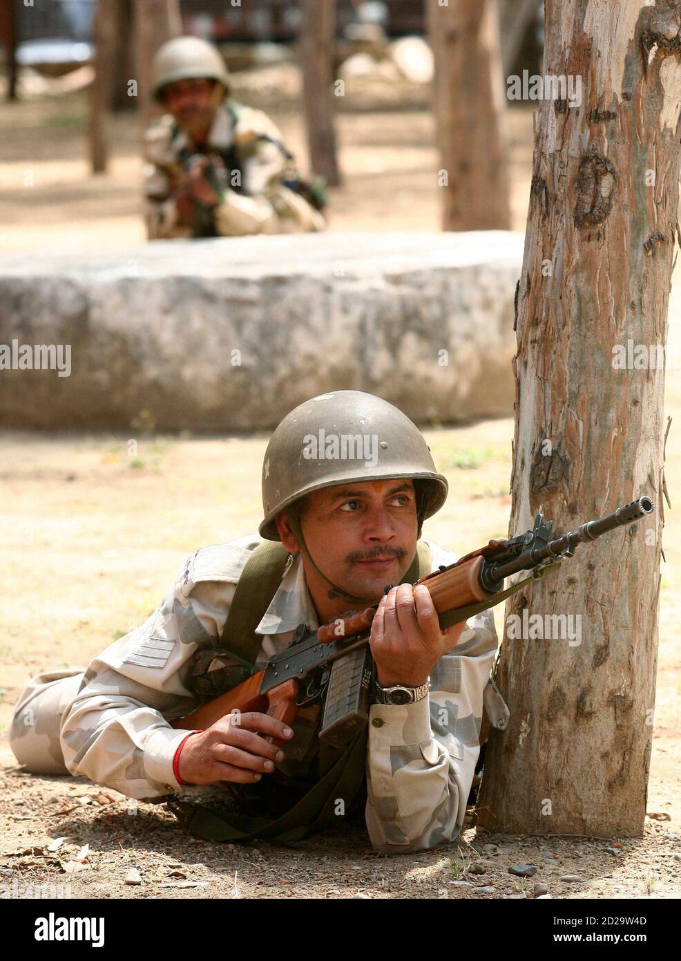 Indo tibetan border police itbp hi-res stock photography and images - Alamy