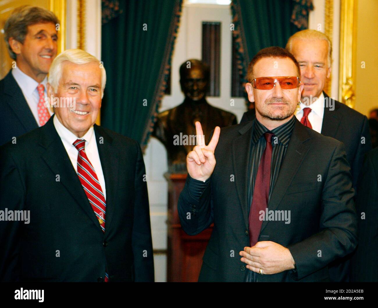 U2 bono young hi-res stock photography and images - Alamy