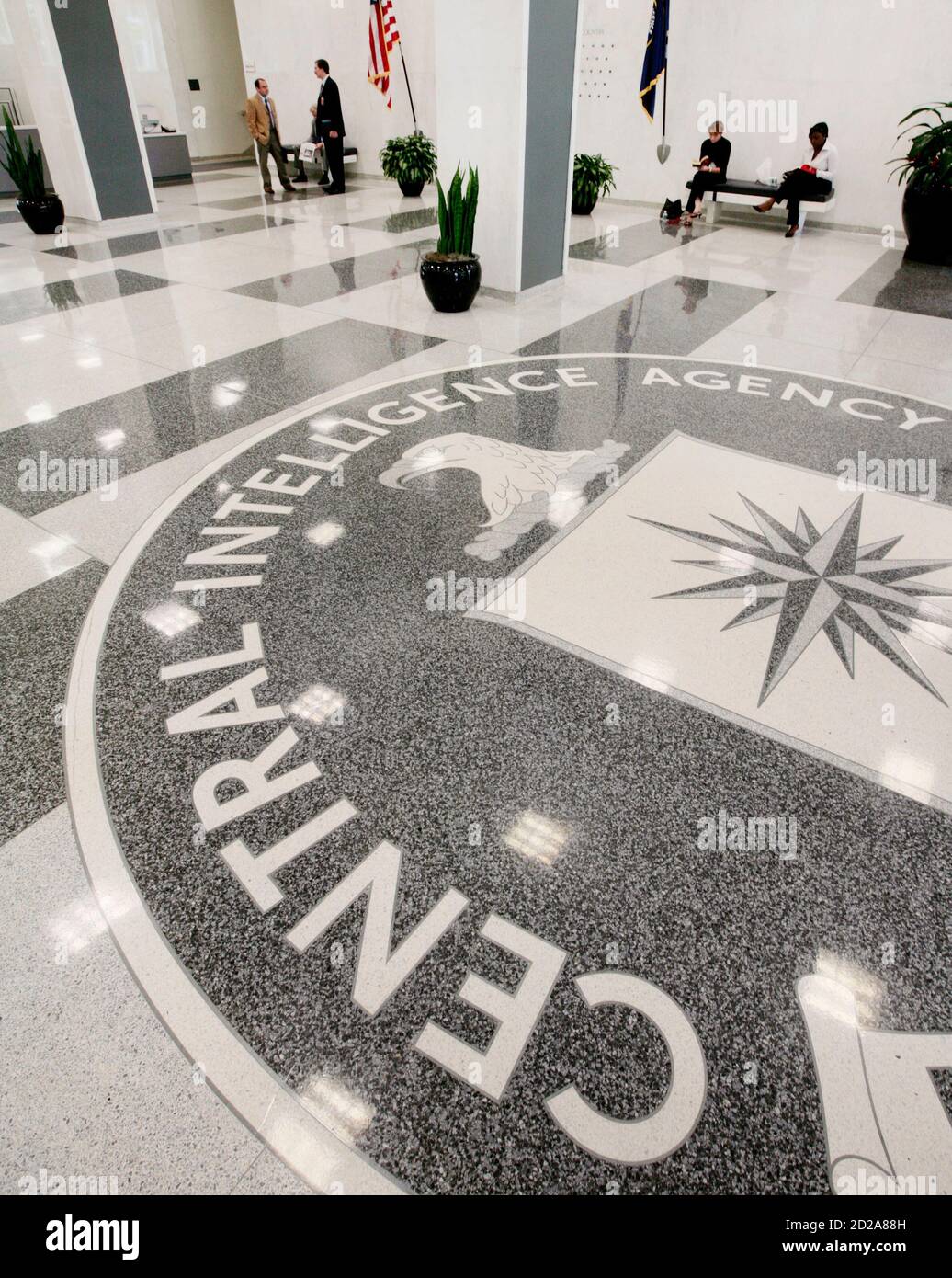 The lobby of the cia hi-res stock photography and images - Alamy