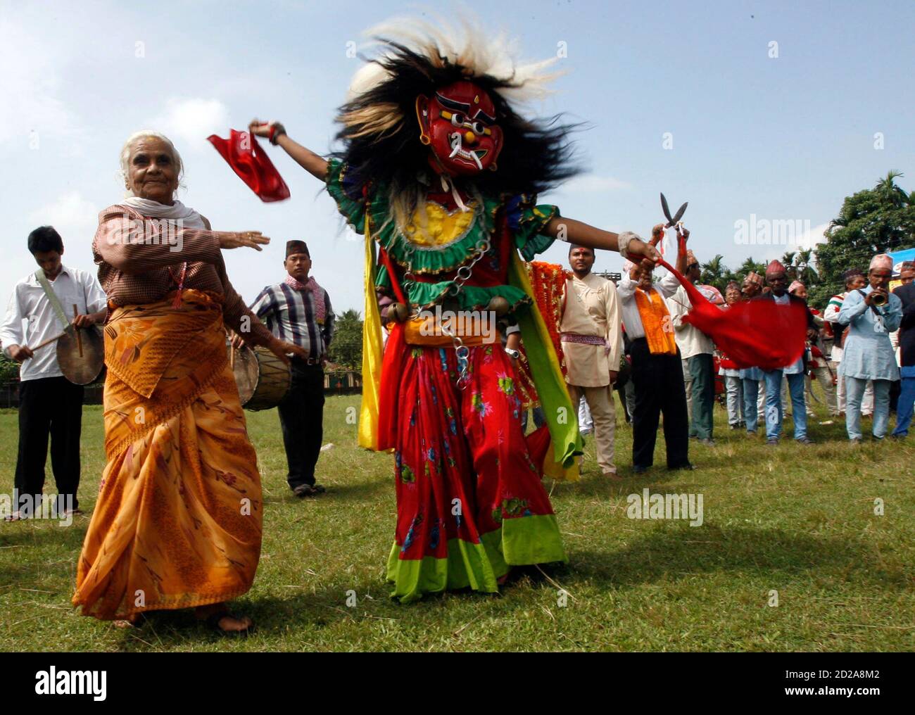 Lakhe Dancer High Resolution Stock Photography and Images - Alamy
