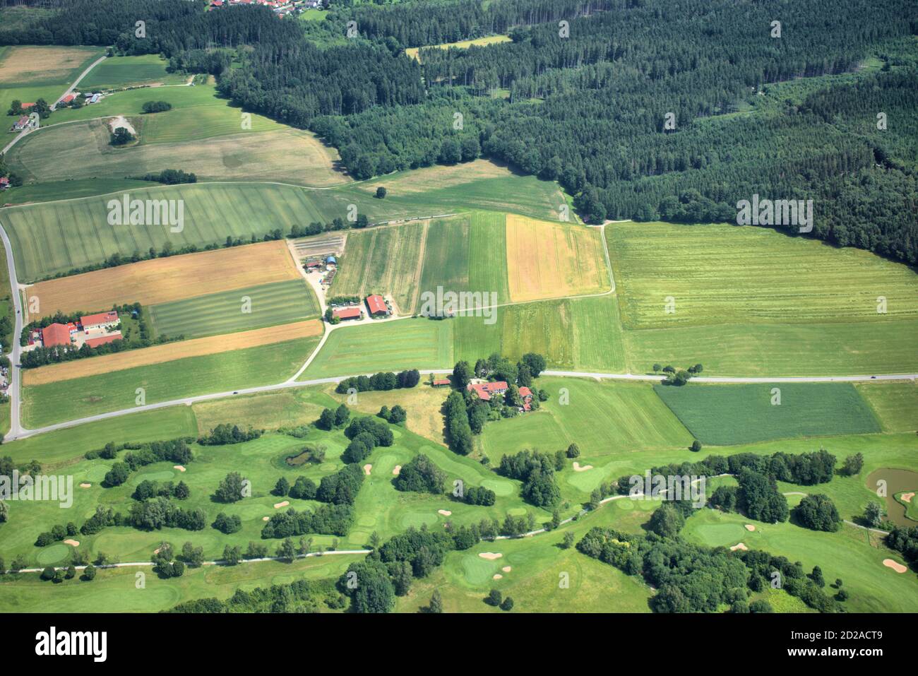 Germany's landscape from above Stock Photo - Alamy