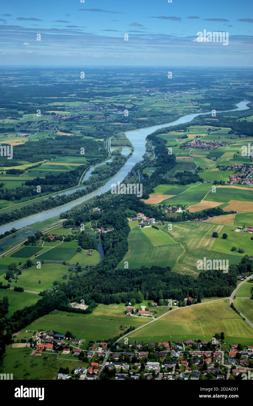 Germany's landscape from above Stock Photo - Alamy