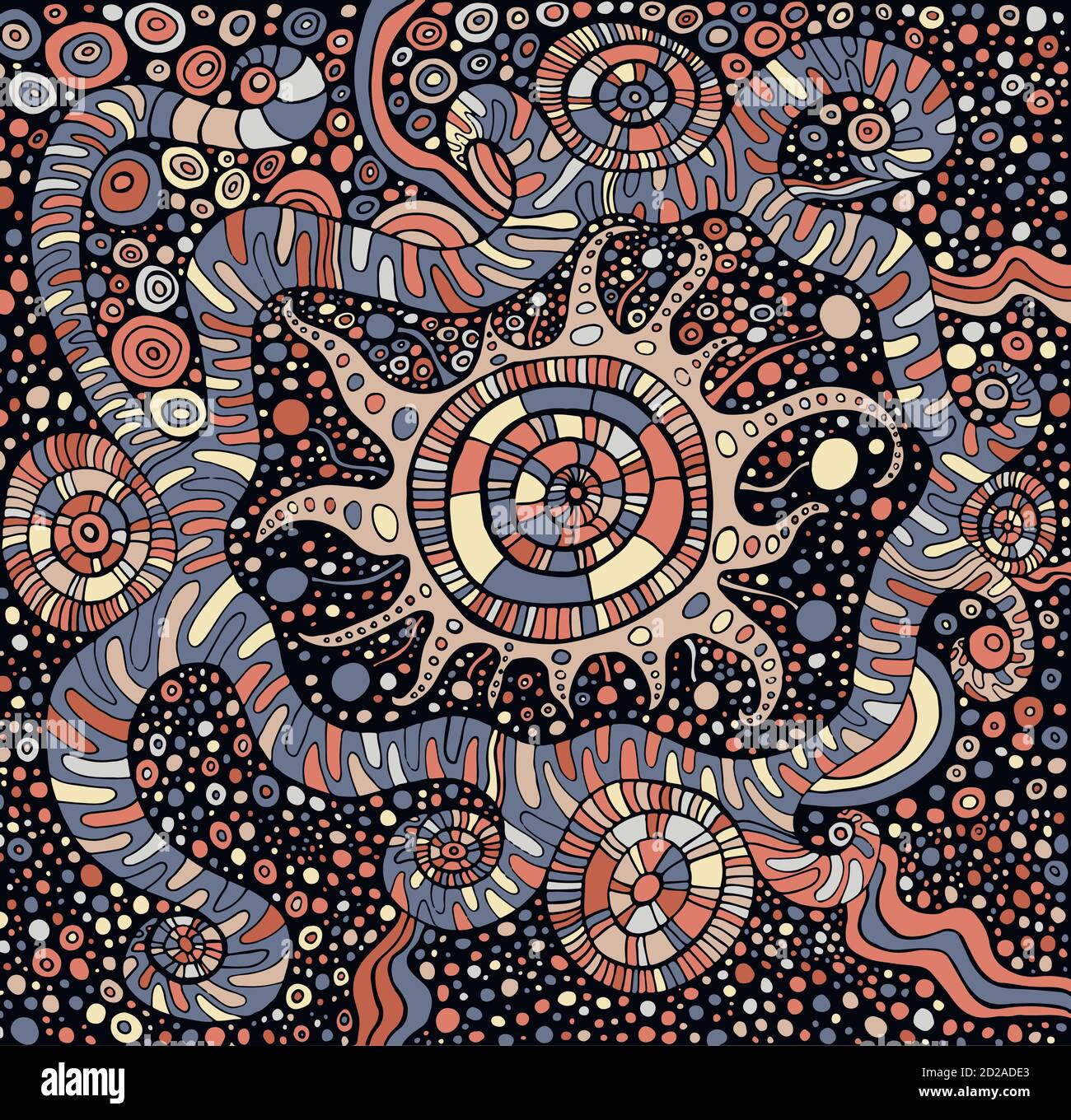 Mystic color Stock Vector Images - Alamy