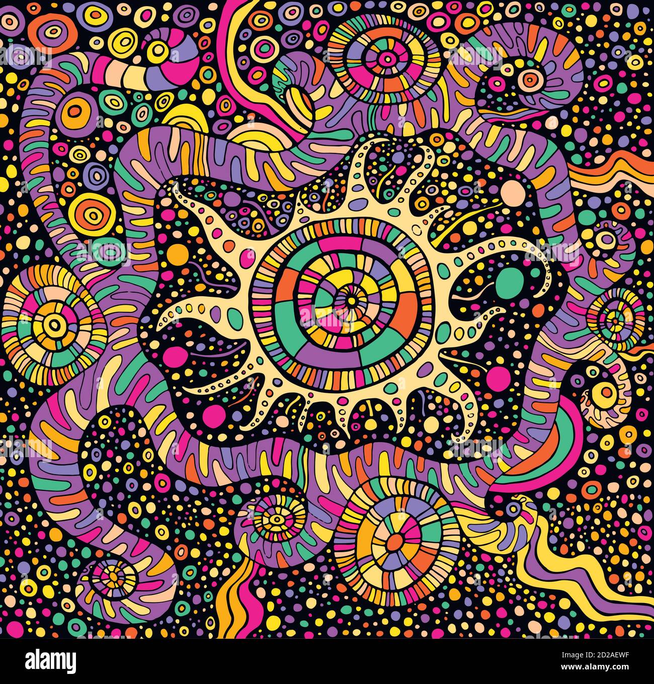 Bright abstract psychedelic background Stock Vector Image & Art - Alamy Bright abstract psychedelic background Stock Vector Image & Art - Alamy