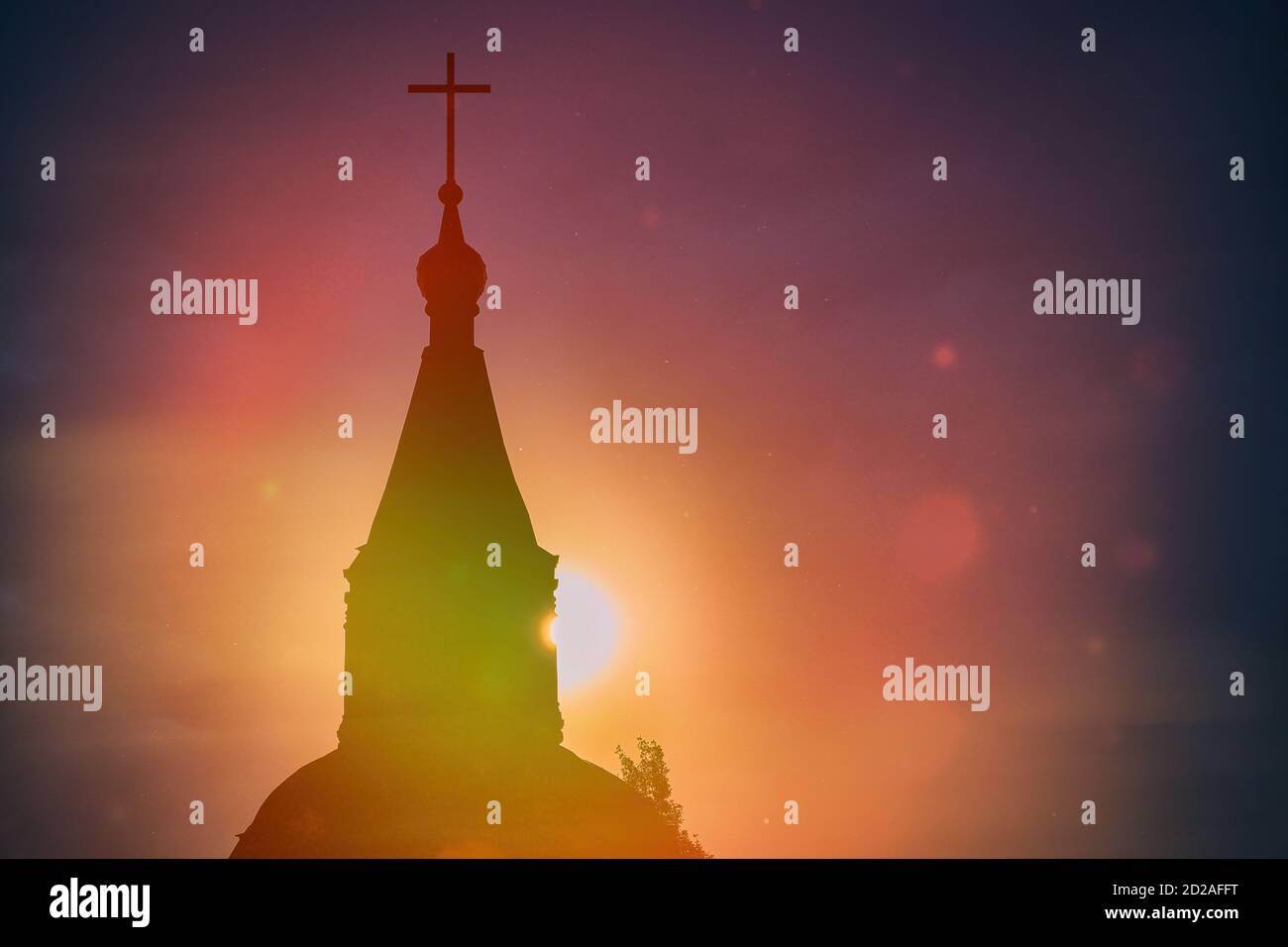 Sun set illuminates building hi-res stock photography and images - Alamy
