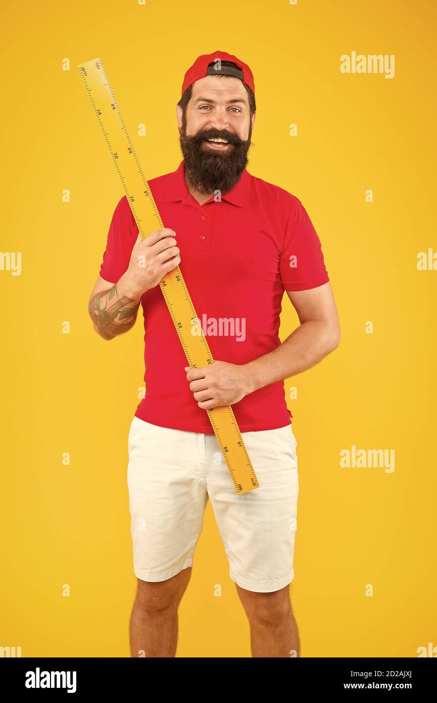 Size measurement. Measuring length. Sizing clothes. Student study stem ...