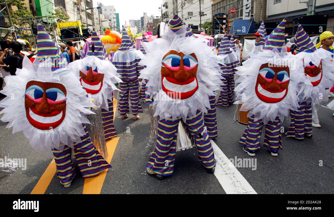 Japanese Samba Dancers High Resolution Stock Photography and Images - Alamy