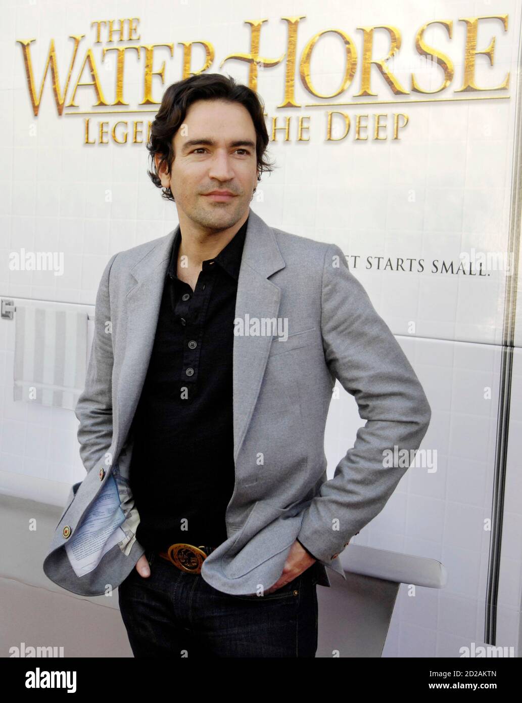 Ben chaplin arrives premiere water horse legend deep hi-res stock ...