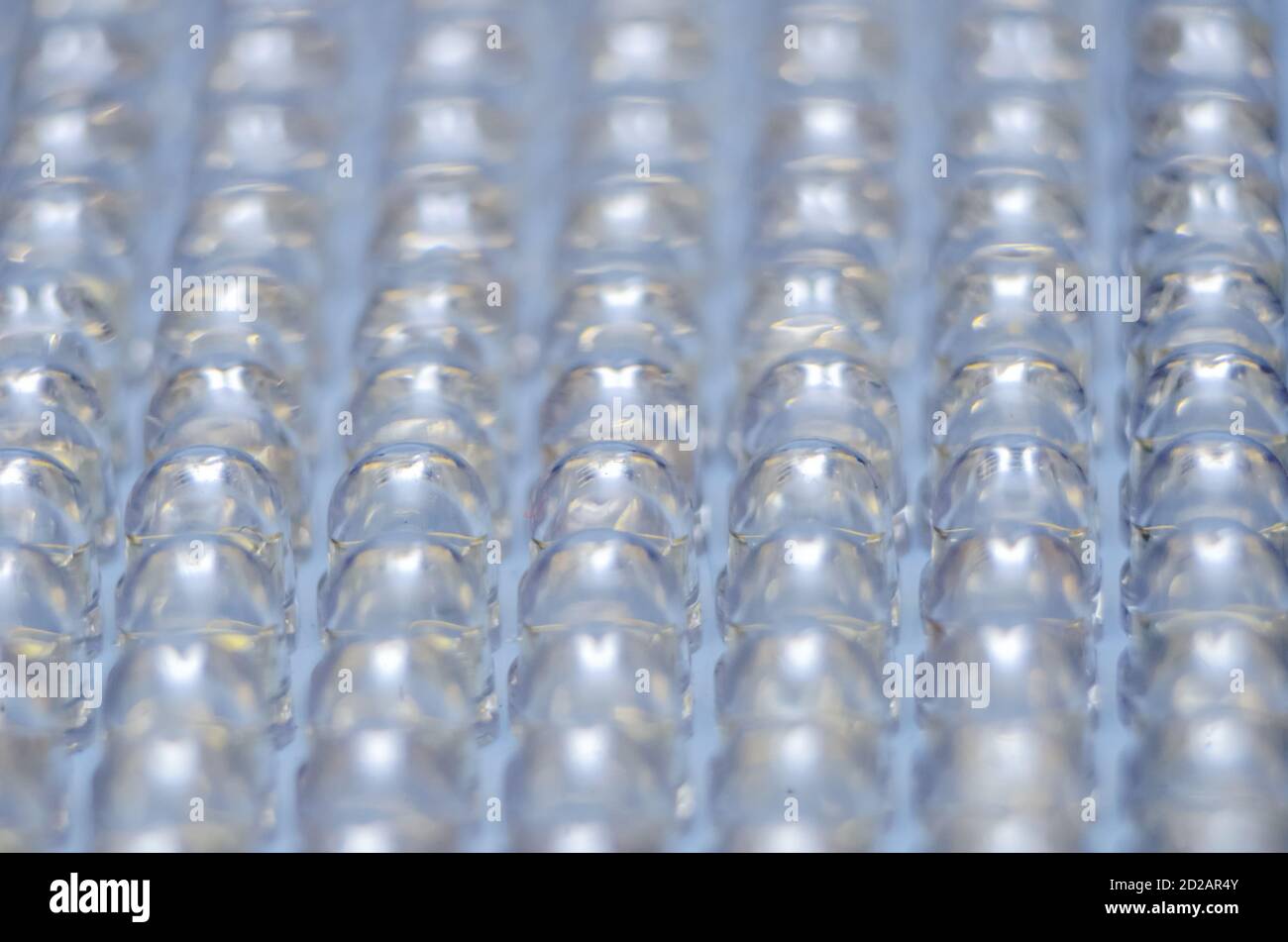 White background of the led lamp, macro. Background, texture Stock ...