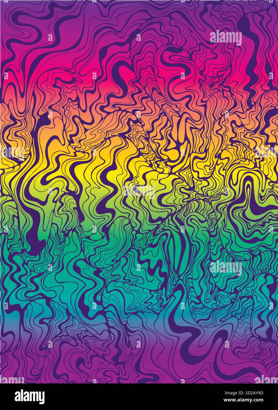 Trippy color hi-res stock photography and images - Alamy