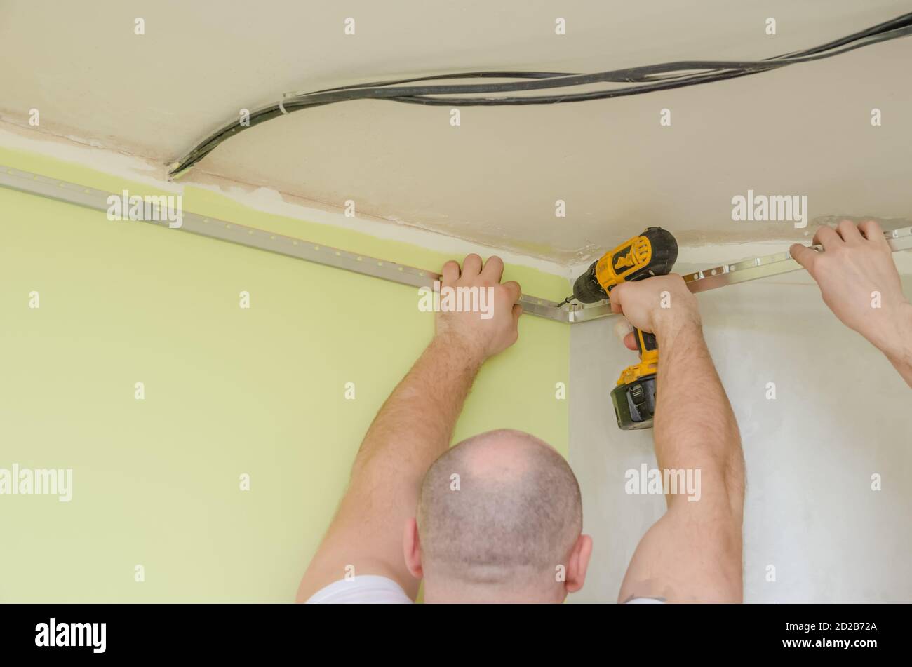 Drywall guides hi-res stock photography and images - Alamy
