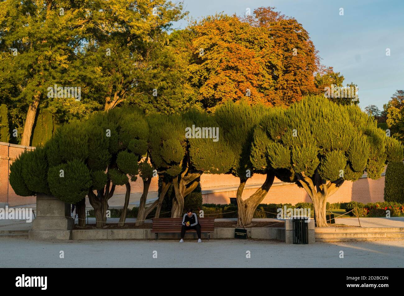 Autumn in the Retiro Park in Madrid, Spain Stock Photo - Alamy