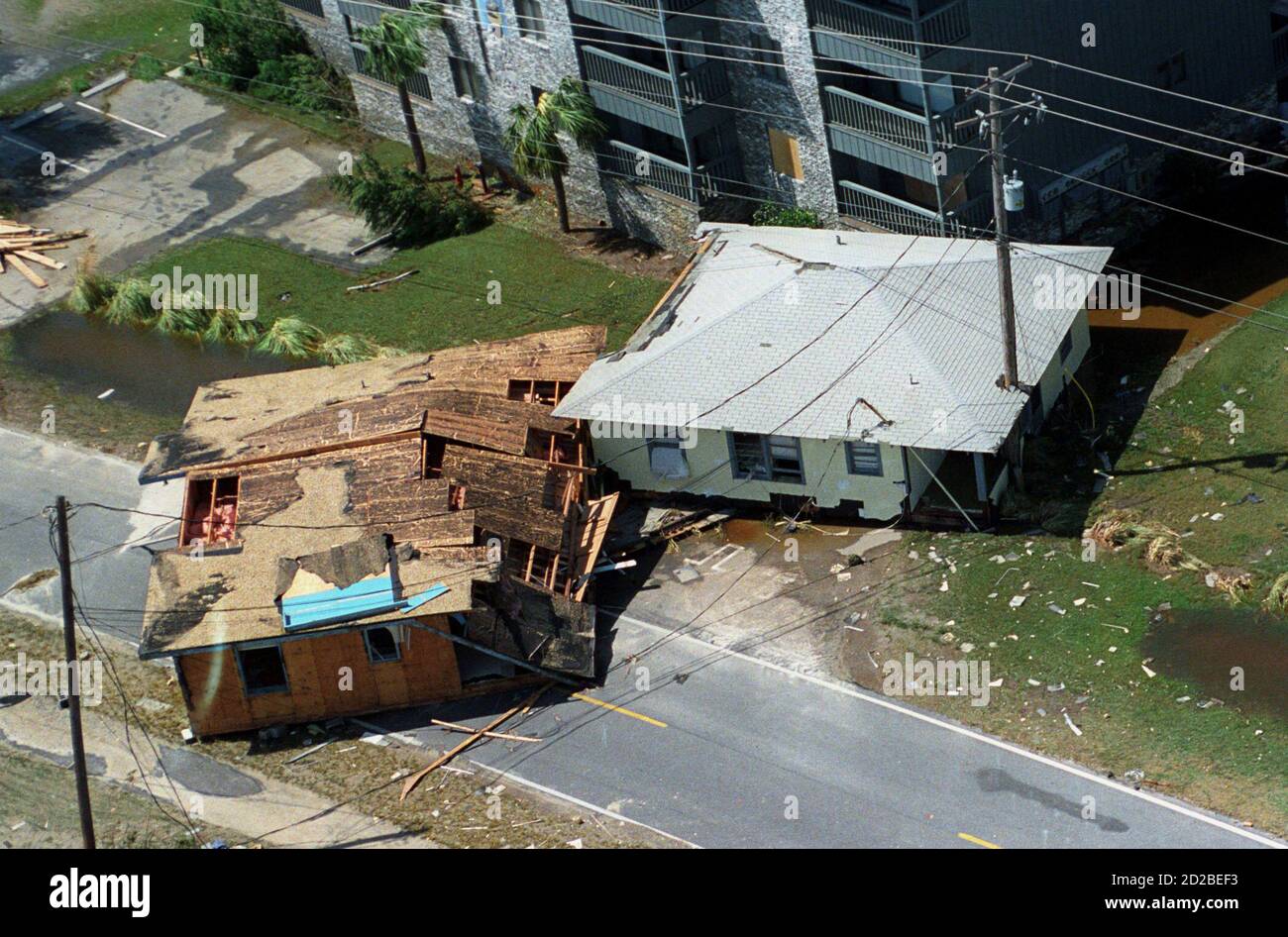 Hurricane hugo 1989 hi-res stock photography and images - Alamy