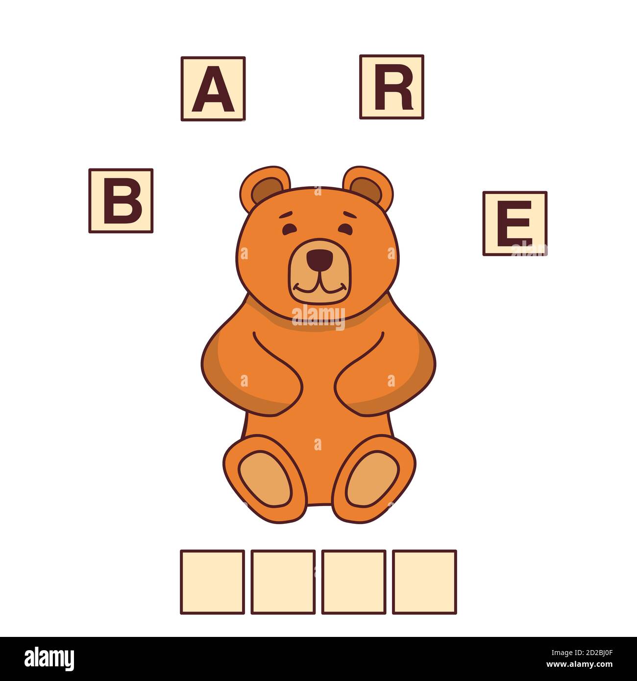 Game words puzzle ripe brown bear.Education developing child.Riddle for ...