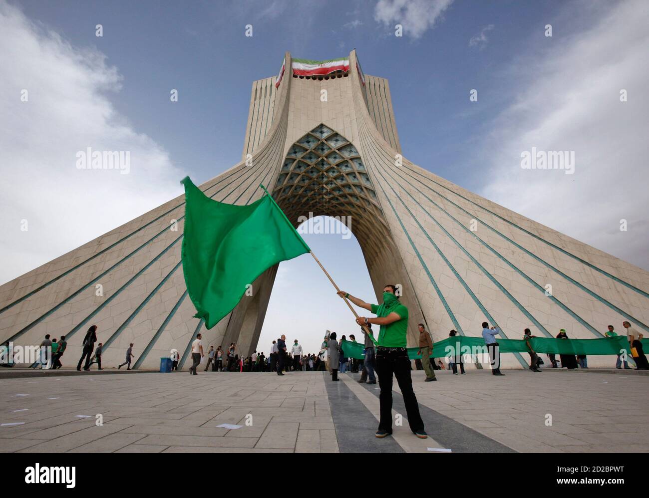 Azadi freedom monument in tehran hi-res stock photography and images ...