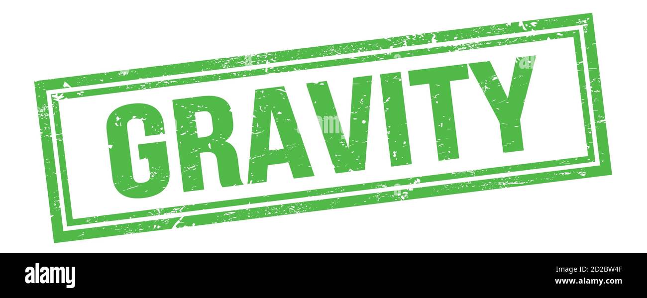 Gravity stamp Cut Out Stock Images & Pictures - Alamy