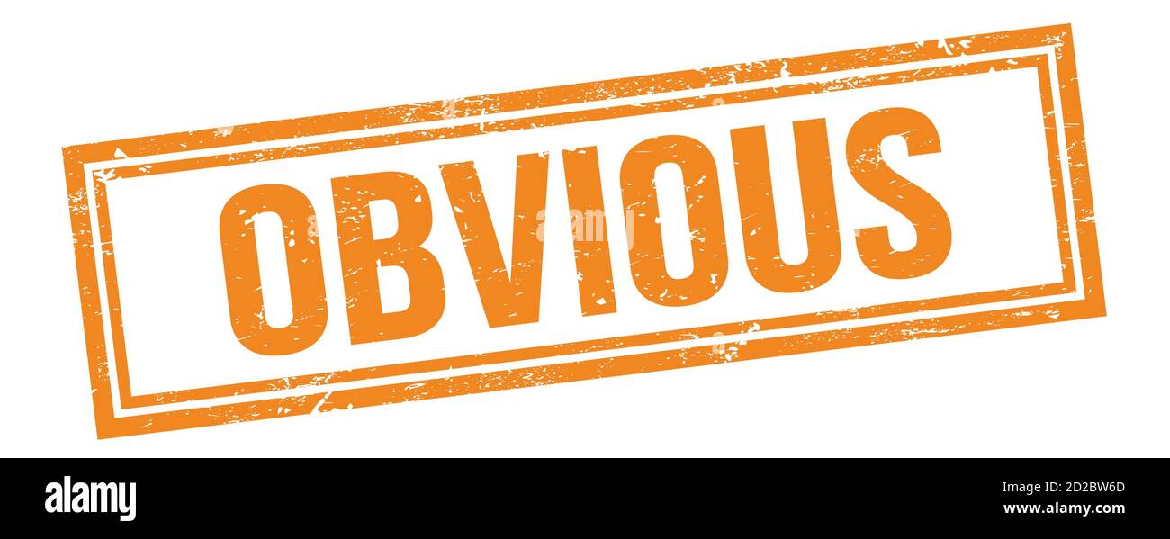 Obvious stamp hi-res stock photography and images - Alamy
