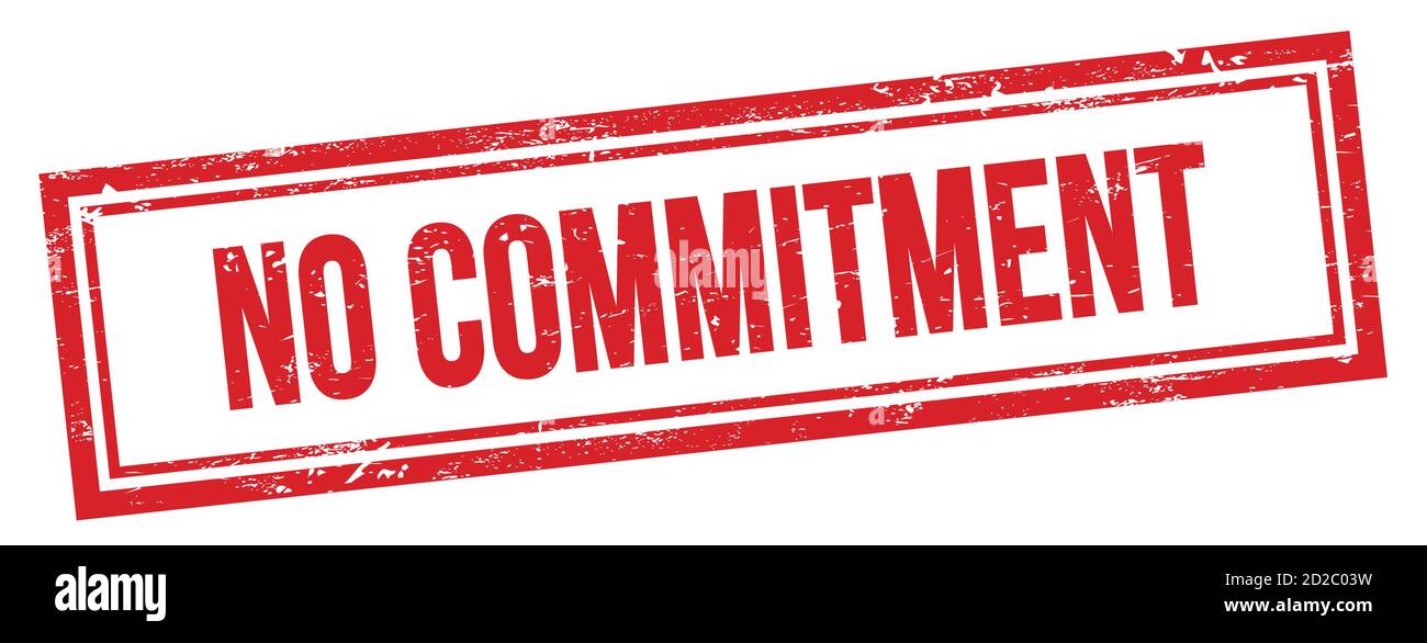 No commitment stamp hi-res stock photography and images - Alamy