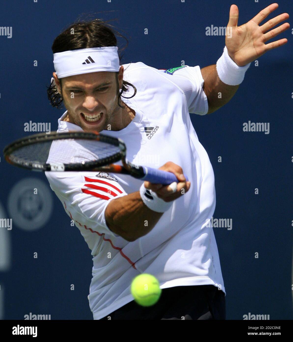 Sport tennis forehand andre agassi hi-res stock photography and images ...