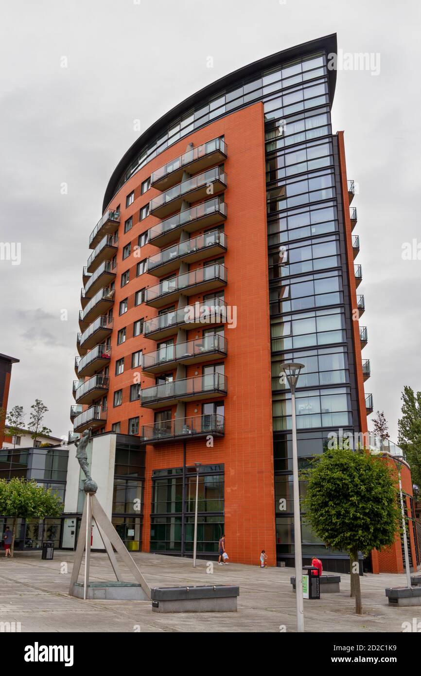 Kings Tower, Wells Terrance, Marconi Plaza, Chelmsford, Essex, UK Stock ...