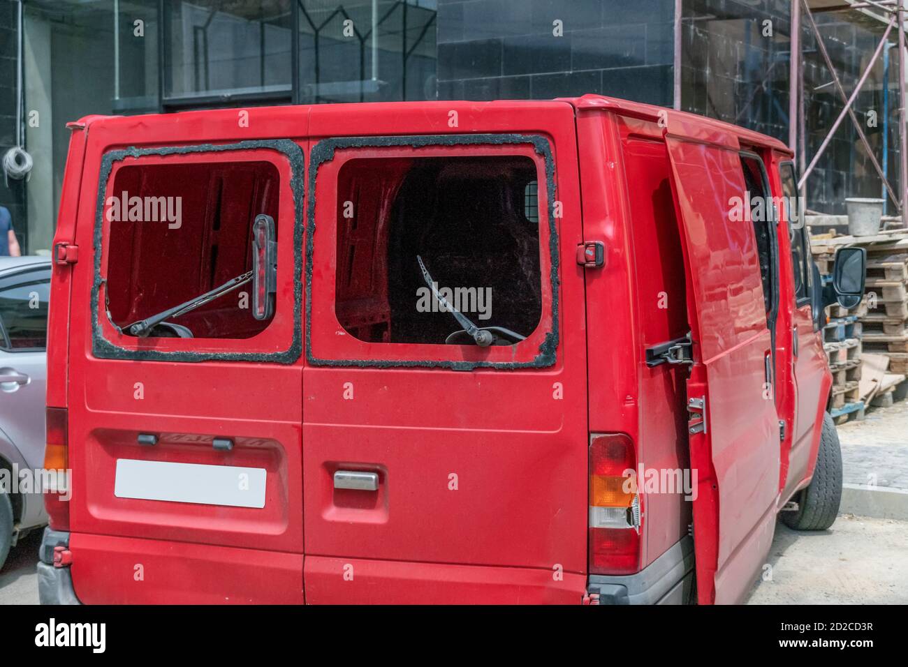Van rear windows hi-res stock photography and images - Alamy