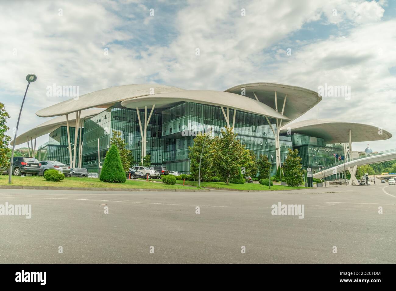 Tbilisi, Georgia - June 29, 2019: Tbilisi State Service Hall, House of ...