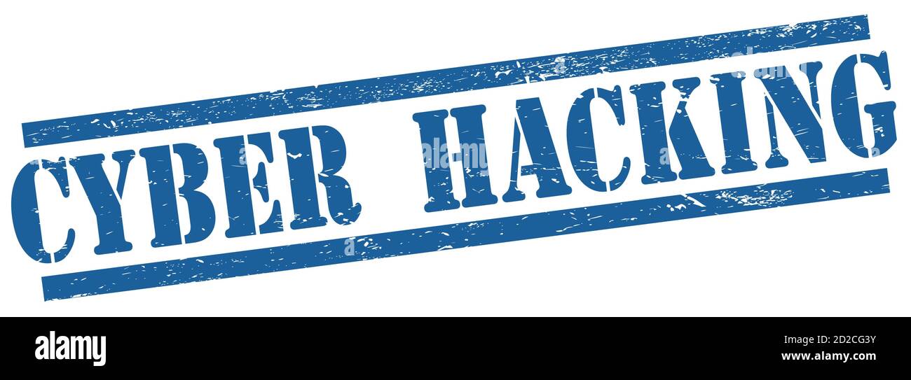 Cyber hacking stamp hi-res stock photography and images - Alamy