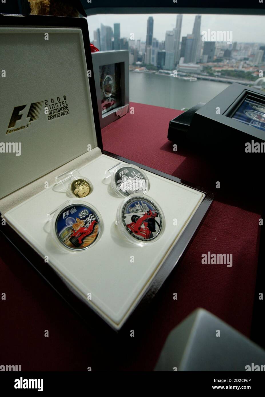 Commemorative coins 2008 hi-res stock photography and images - Alamy