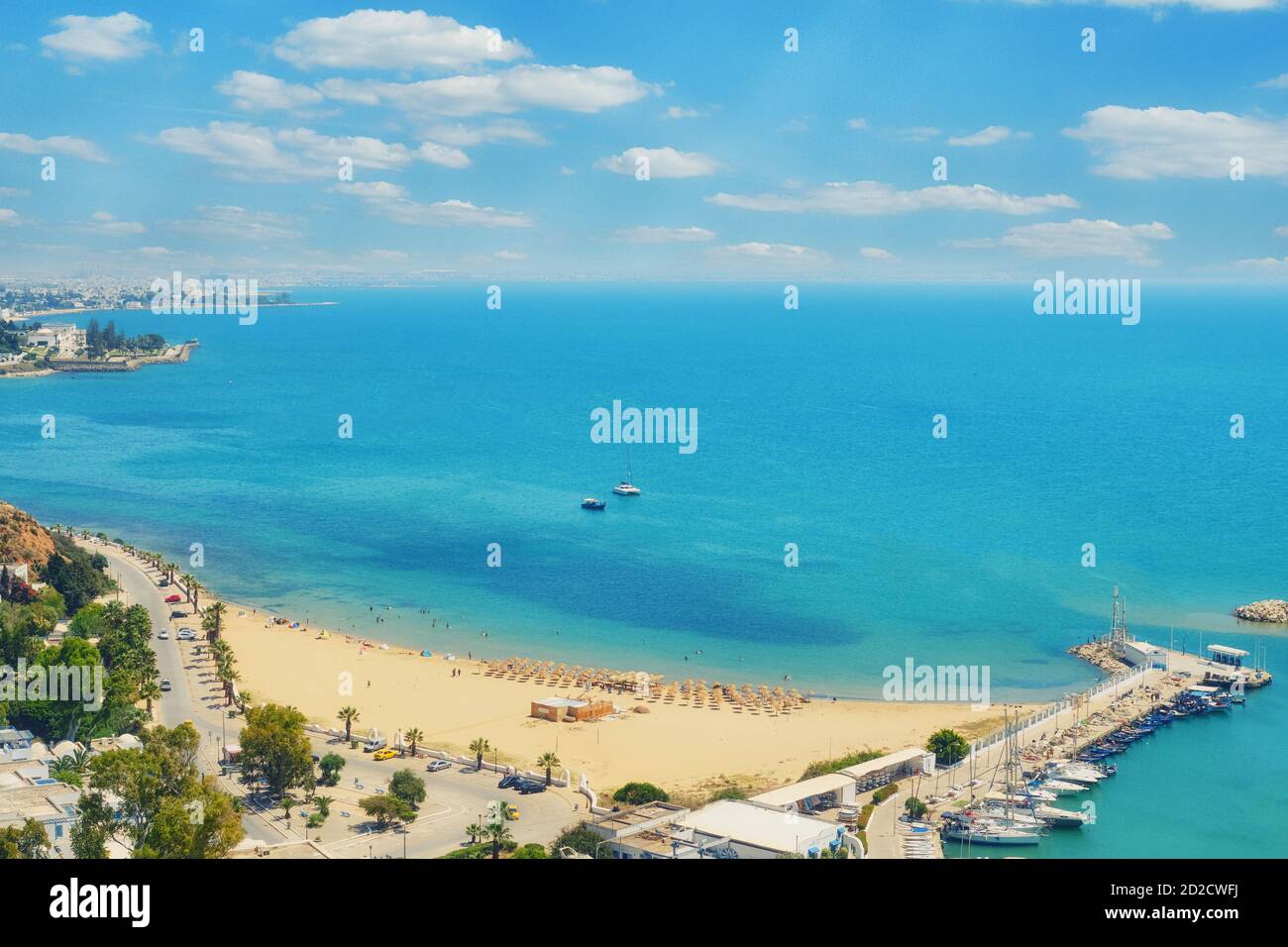 Sidi bou said seaside hi-res stock photography and images - Alamy