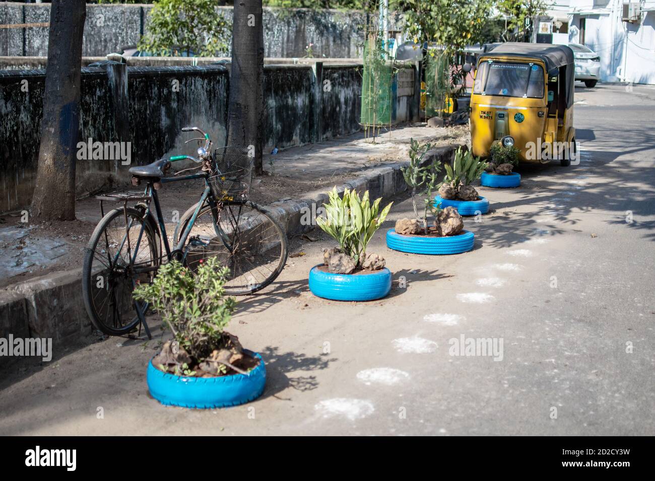Chennai auto rickshaw hi-res stock photography and images - Alamy
