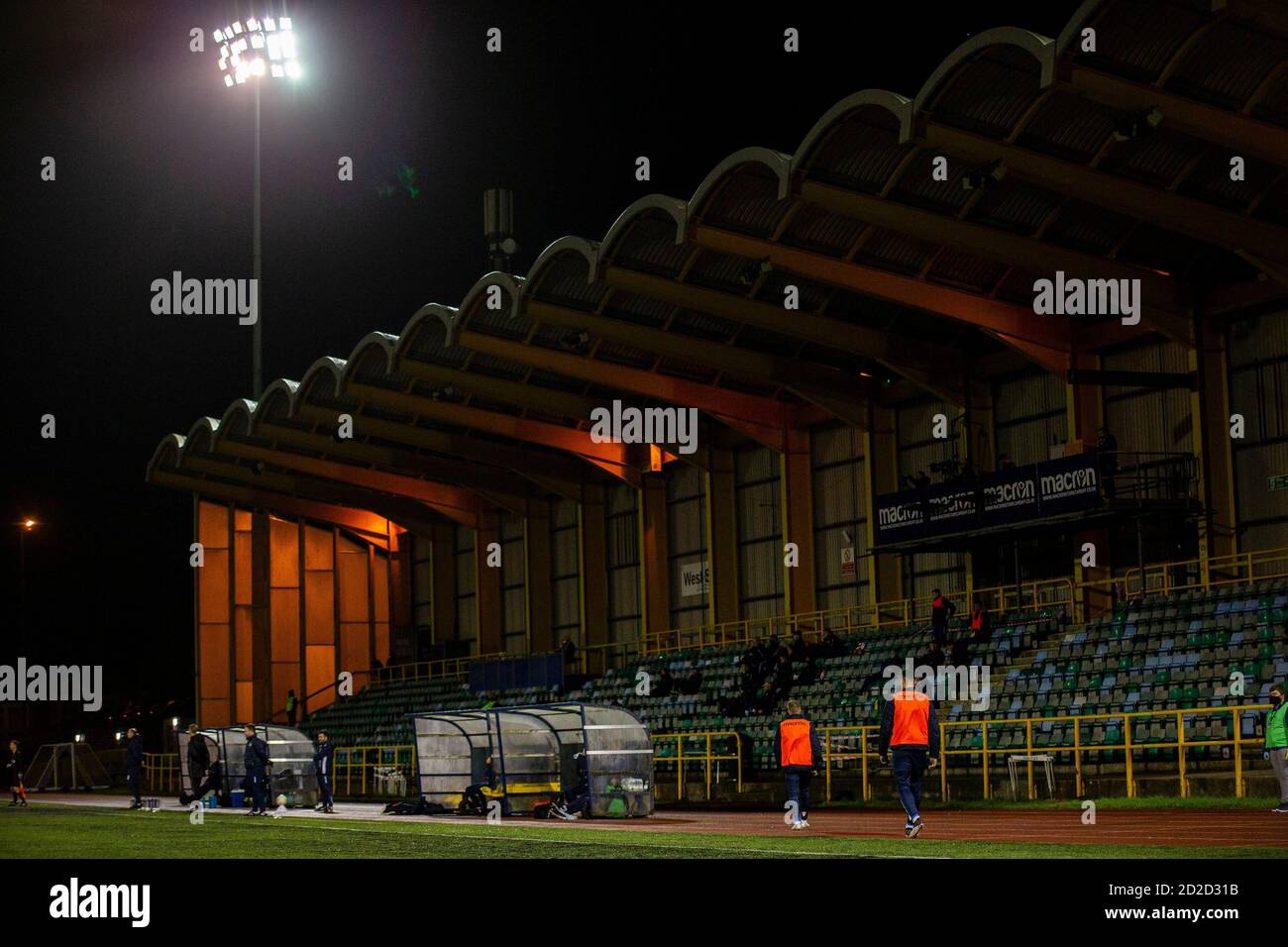 Jenner park stadium barry view hi-res stock photography and images - Alamy