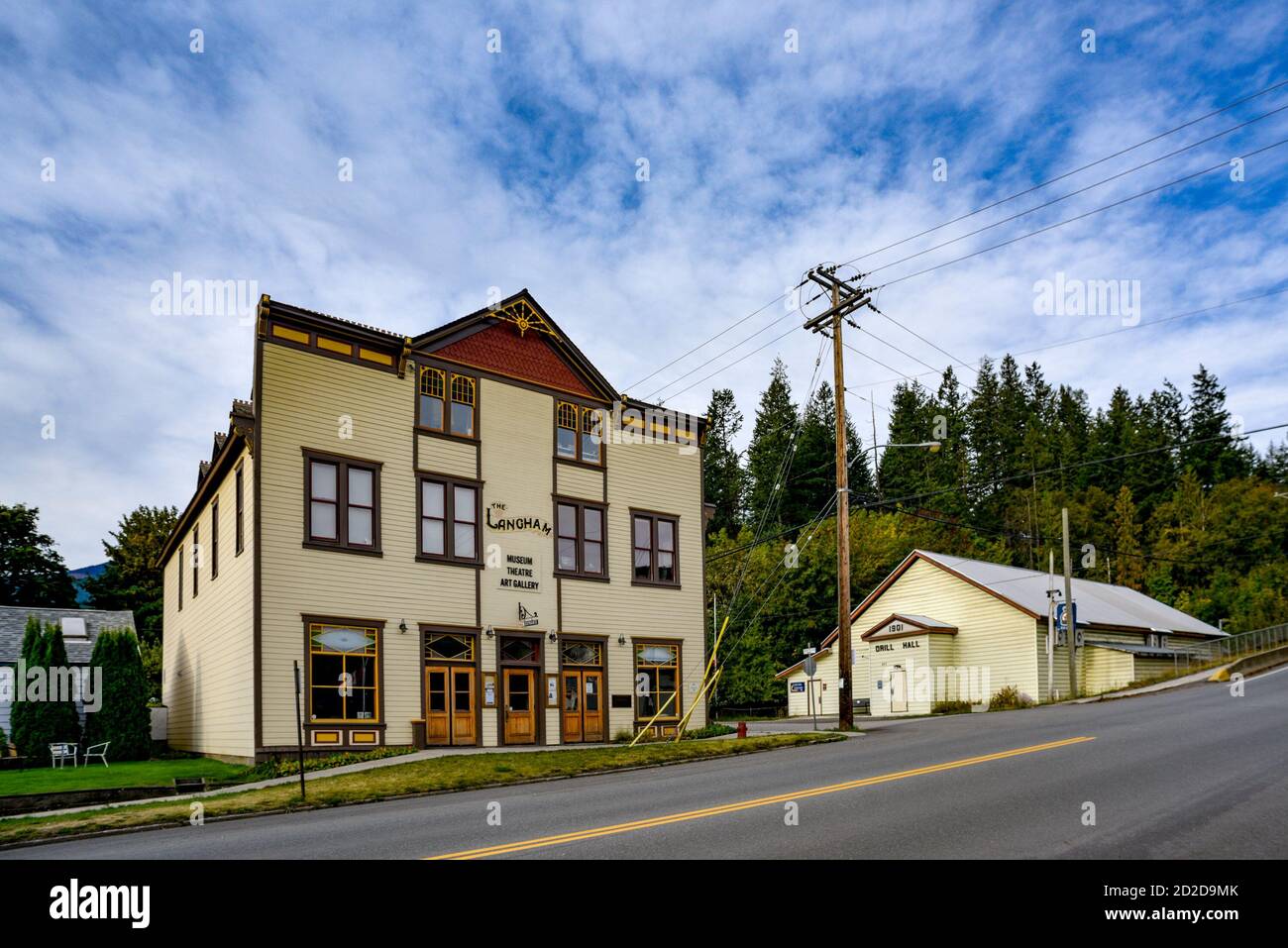 The Langham Museum Theatre Art Gallery Kaslo British Columbia