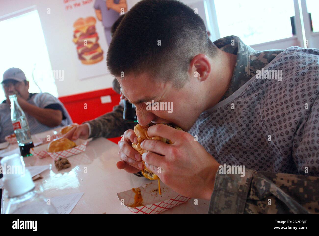 Quadruple bypass burger hi-res stock photography and images - Alamy
