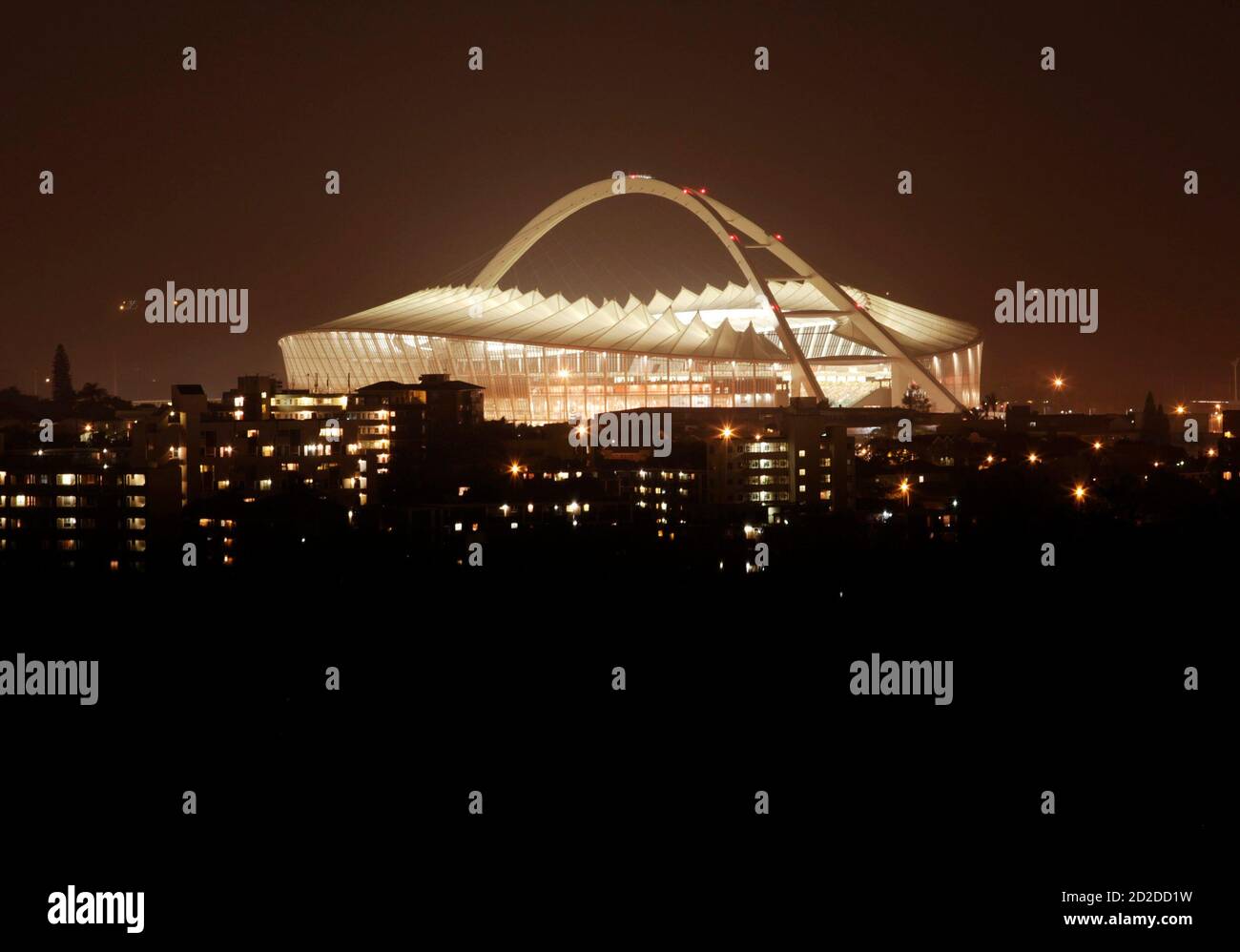 Moses mabhida stadium general view hi-res stock photography and images ...