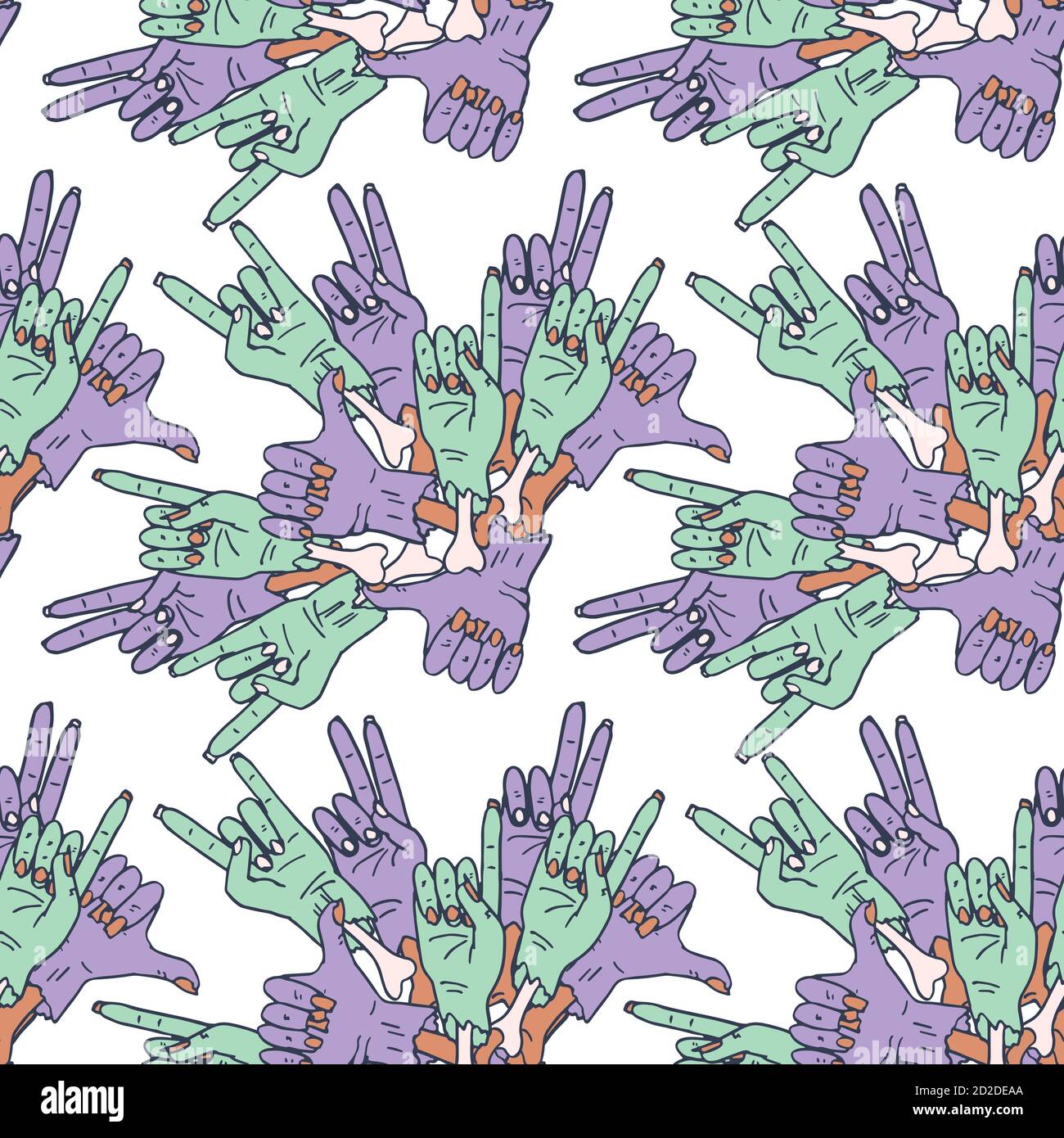 White Zombie Art Wallpaper