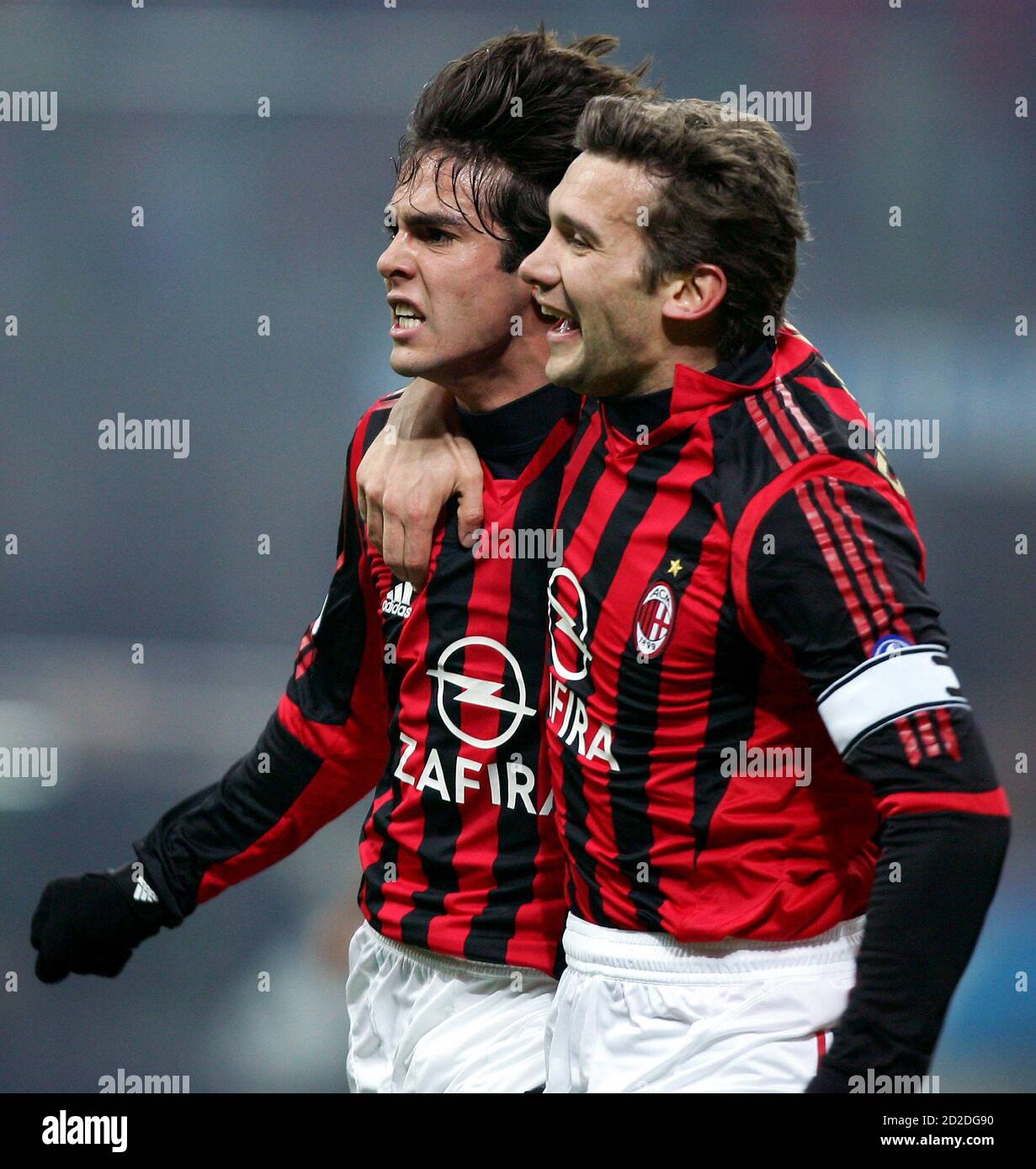 With team mate andriy shevchenko hi-res stock photography and images ...
