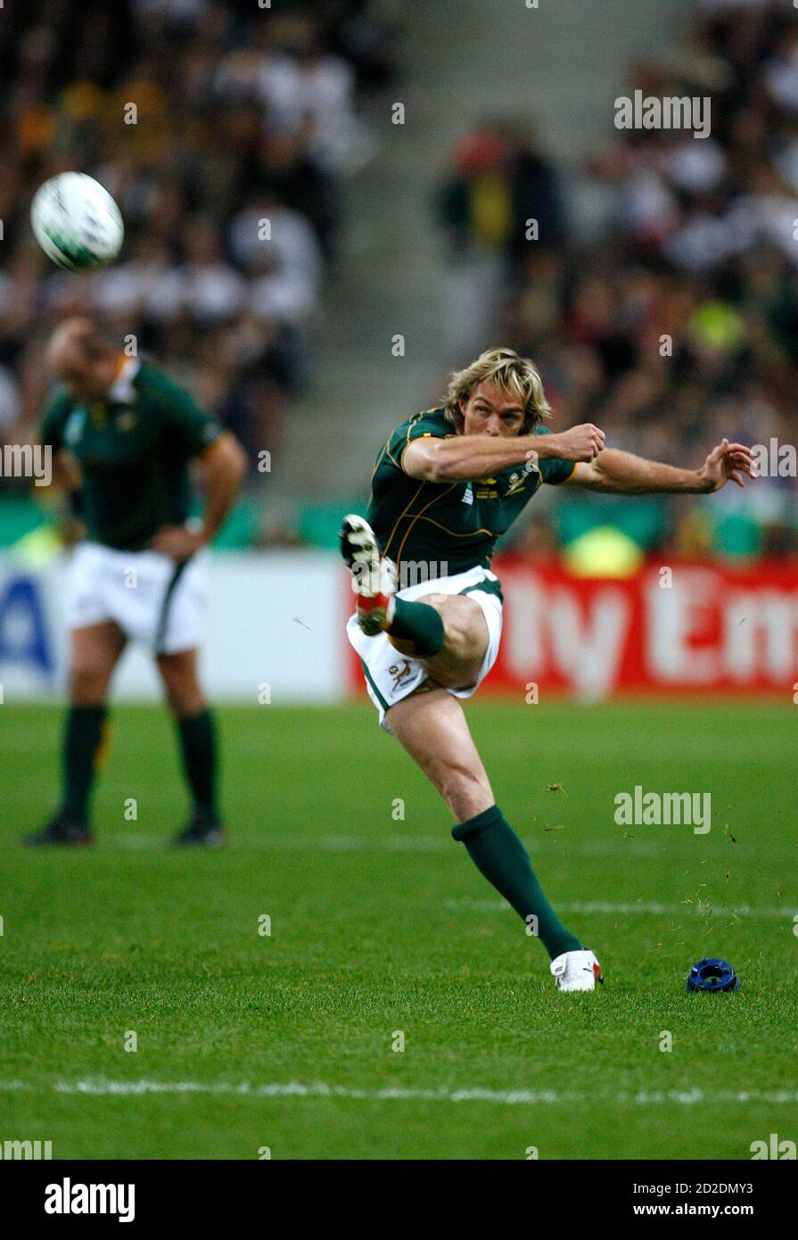 South Africas Percy Montgomery High Resolution Stock Photography and ...