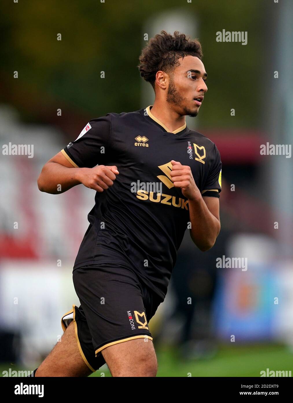 Milton Keynes Dons' Jay Bird during the EFL Trophy match at the Lamex ...