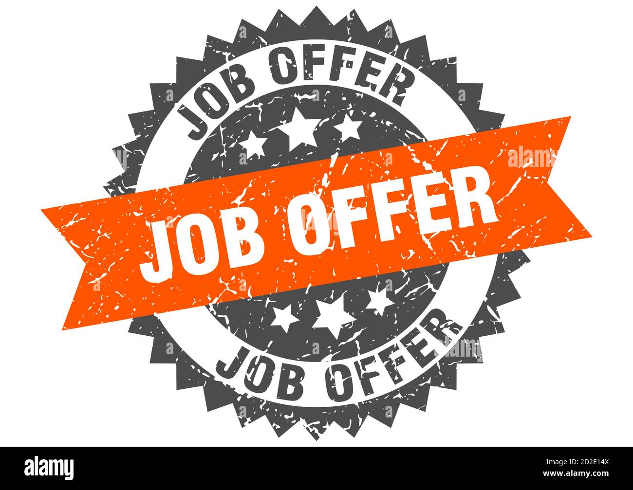 Job offer stamp Stock Vector Images - Alamy